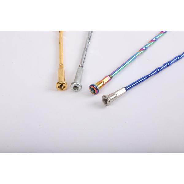Quality Various Sizes Motorcycle Twisted Spokes Perfect Fit Easy Installation for sale