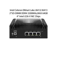 Quality Zynshield Desktop Firewall J6412 Pfsense Ubuntu Linux 4*2.5g Rj45 Ethernet Ports for sale