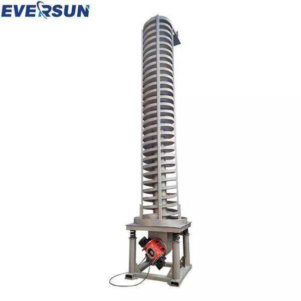 Quality Feed Grain Stainless Steel Vertical Vibration Cooling Screw Elevator Non for sale