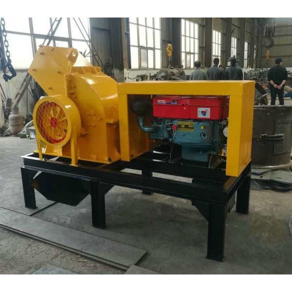 Quality 40Cr Material Hammer Heads Small Mini Diesel Engine Hammer Mill for Hardcore for sale