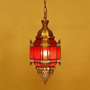 Quality Vintage Copper Chandelier with E14 Bulb and Dimmable Brass Base for sale