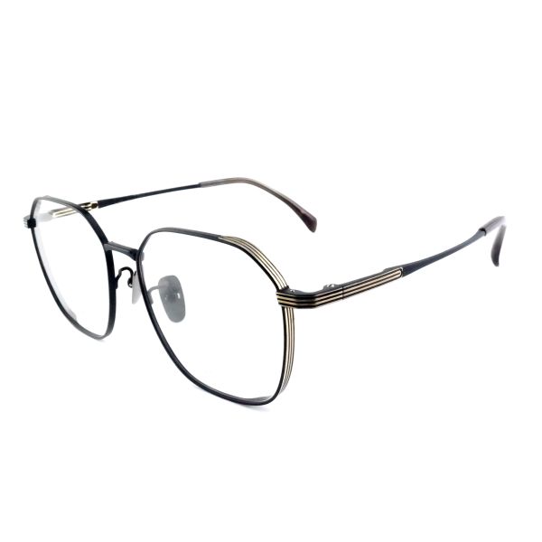 Quality TF3365 Unisex Titanium Optical Frame Customized Square Lightweight Eyewear for sale