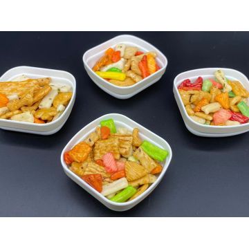 Quality Mixed Rice Crackers Japanese Style Grain Snacks Colorful Rice Cracker for sale