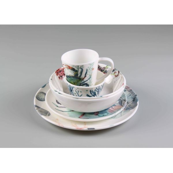 Quality Low Thermal Conductivity Kids Melamine Tableware Microwave Safe for sale