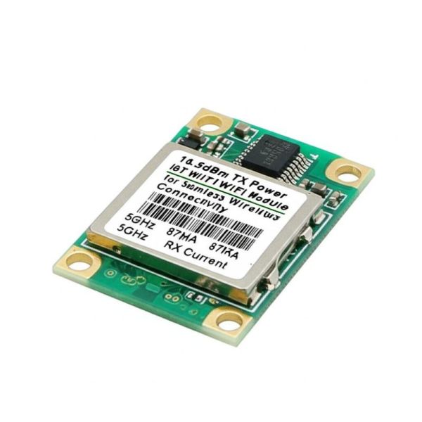 Quality 16.5dBm TX Power IoT WiFi Module for Seamless Wireless Connectivity 2.4GHz 380mA TX Current 5GHz 87mA RX Current for sale