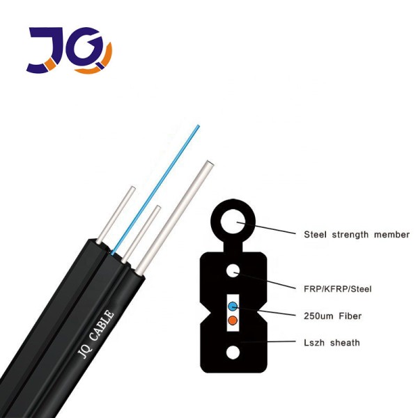 Quality Outdoor FTTH Drop Cable 1/2/4 Core GYJXCH for sale