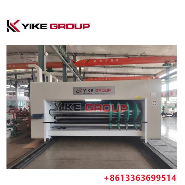 Quality YK-1424 Type Chain Feeding Corrugated Carton Flexo Printer Slotter Die Cutter Machine for sale