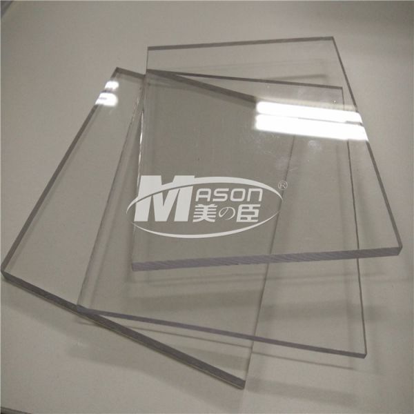 Quality 6mm 48X96 Solid Clear Polycarbonate Sheet PC Greenhouse Endurance Board for sale