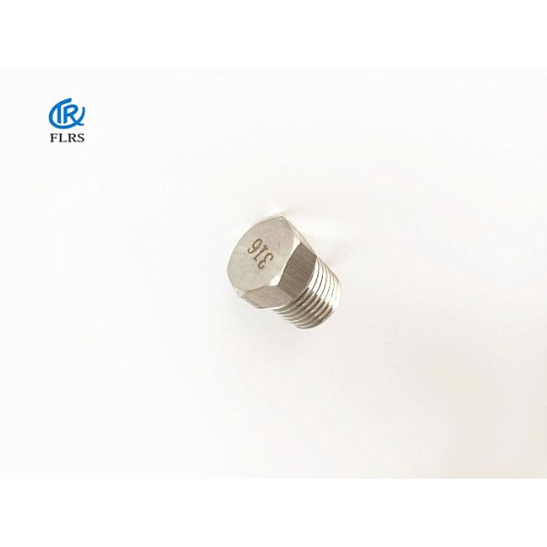 Quality ASME B16.11 Hexagon Head NPT BSPT A182 Threaded Plug for sale