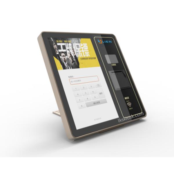 Quality 21.5 Inch Self Ordering Kiosk Contactless IC / RF Card For Restaurant / Desktop for sale