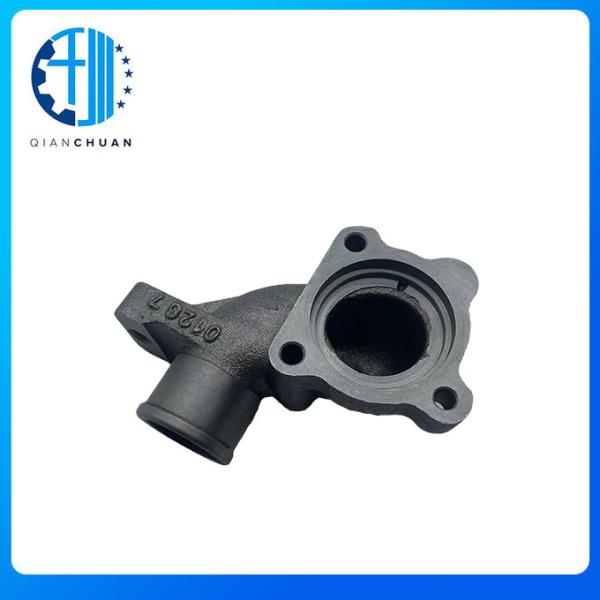 Quality 3960078 Excavator Engine Parts Thermostate Cover 4bt for sale
