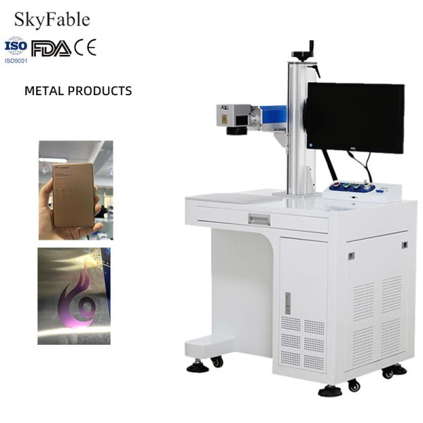 Quality 20W 30W 50W Power MOPA Fiber Laser Marking Machine Windows 7/8/10 Operating for sale