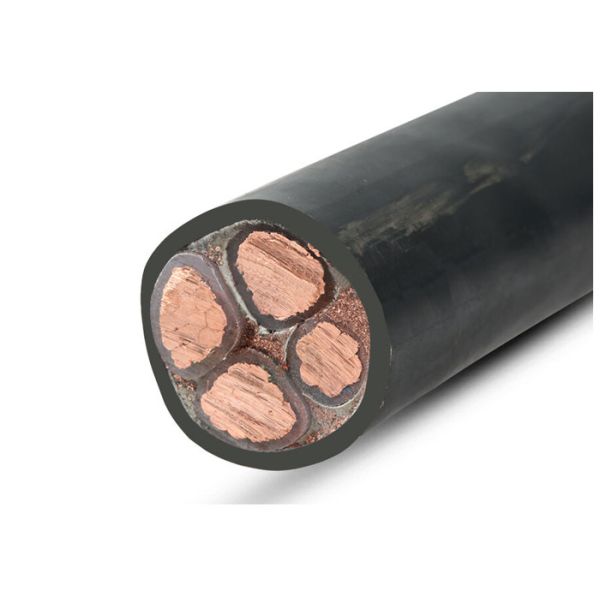 Quality 1000V Copper Conductor PVC Insulated Cables Customized With Three Half Core for sale