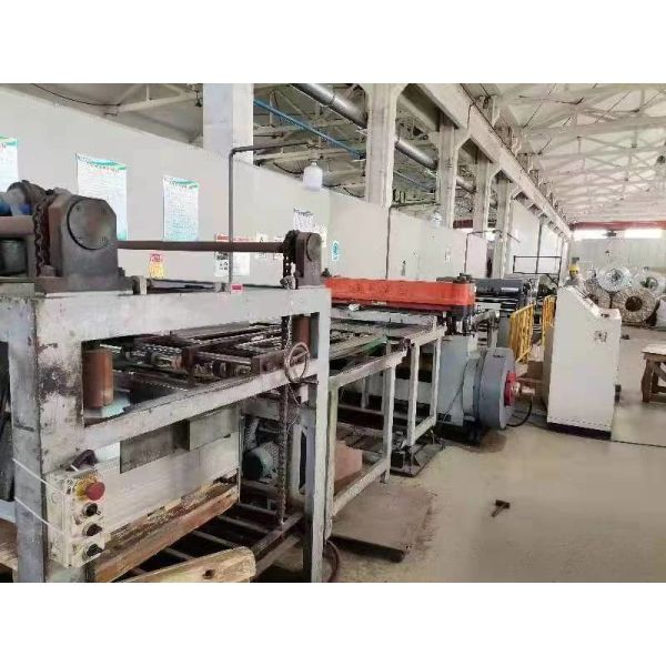 Quality Used Hengli Industrial Coil Cutting Line with pinhole detector for sale