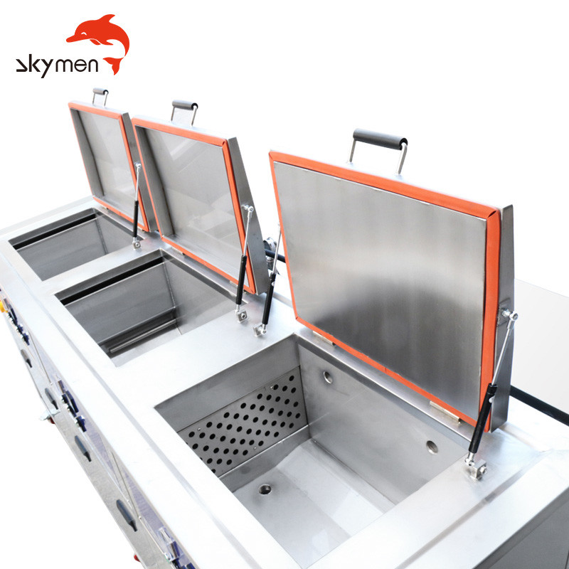 Quality Industrial PCB Sonic Cleaning Machine 100L 40Khz with Three Tank for sale