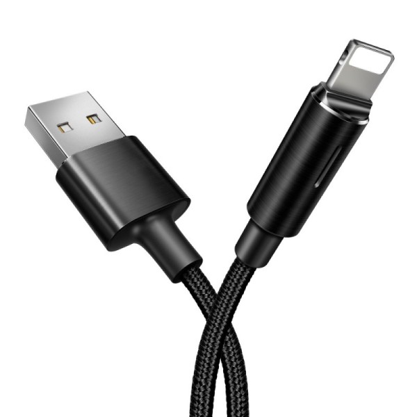 Quality Auto Cut Off Nylon Quick Charging Cable Smart Disconnect Intelligent USB Date for sale