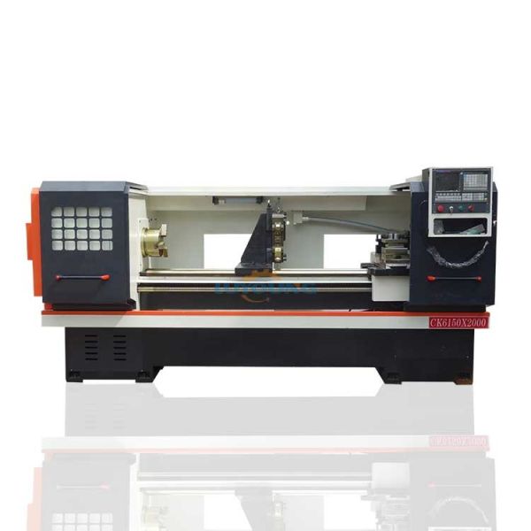 Quality Horizontal CNC Lathe Machine CK 6150 2000mm 4 6 8 Station Tool for sale