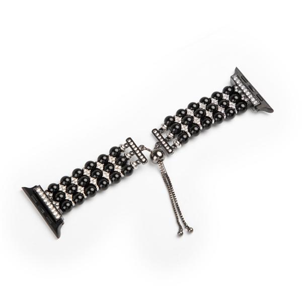 Quality Function Fashionable Watch Strap Beaded Apple Watch Bands for iWatch Series 8 7 6 5 for sale