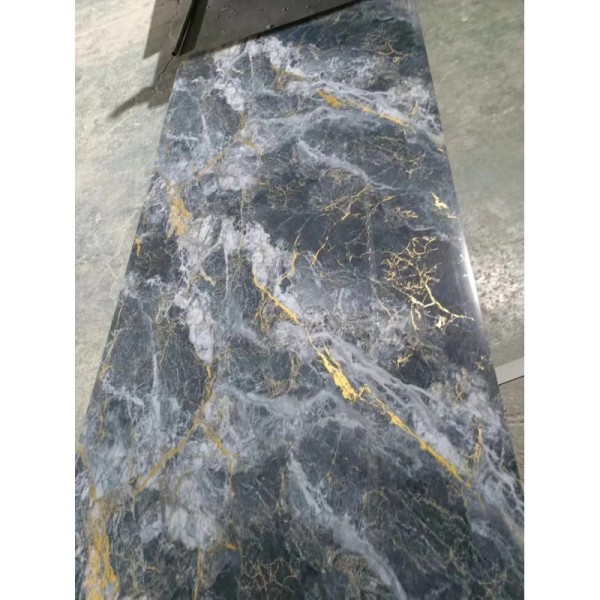 Quality UV Coating Waterproof Pvc Wall Panel Marble Color ISO Designs for sale