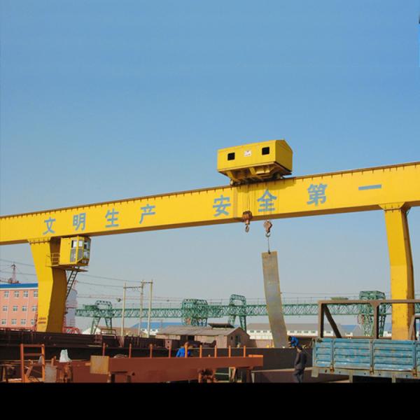 Quality L Type Single Girder Gantry Crane With Electric Hoist CE Certification for sale