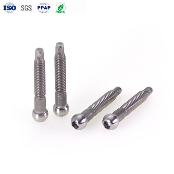 Quality Custom Ball Head Hex Bolt M2-M16 5-500mm High Strength Steel for sale