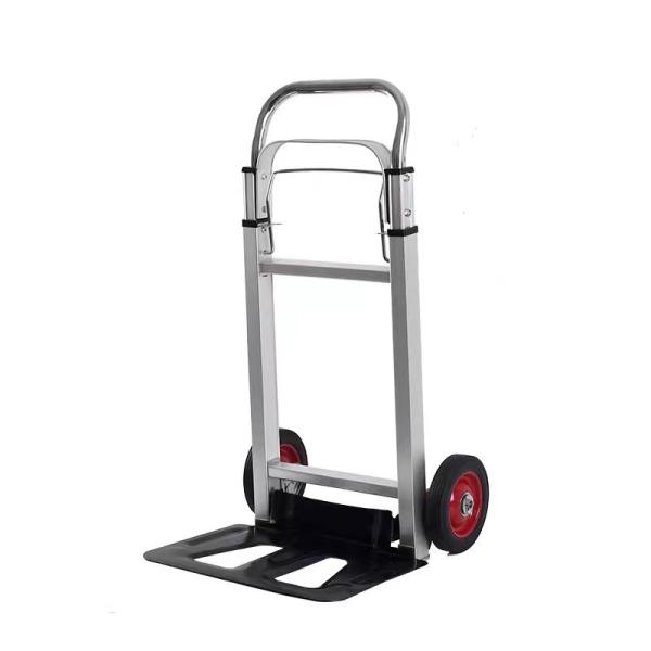 Quality Industrial Aluminium Folding Hand Trolley Lightweight Collapsible Sack Trucks for sale
