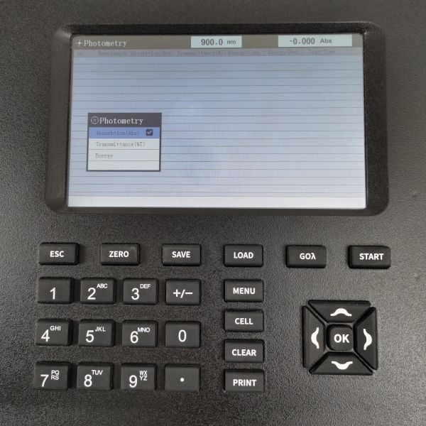 Quality Silicone Button 190-1100nm UV Vis Auto Zero Spectrophotometer for Laboratory for sale