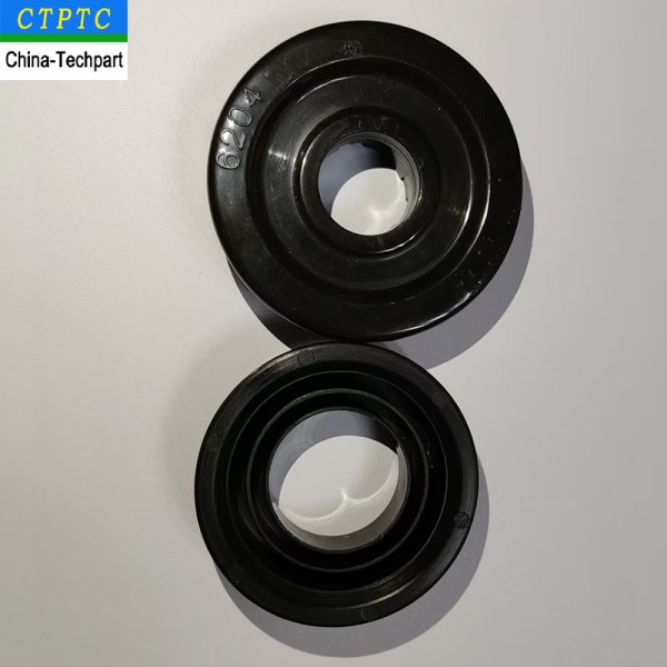 Quality Plastic Nylon Male Female Labyrinth Seals Conveyor Roller Sealing Ring Cover for sale