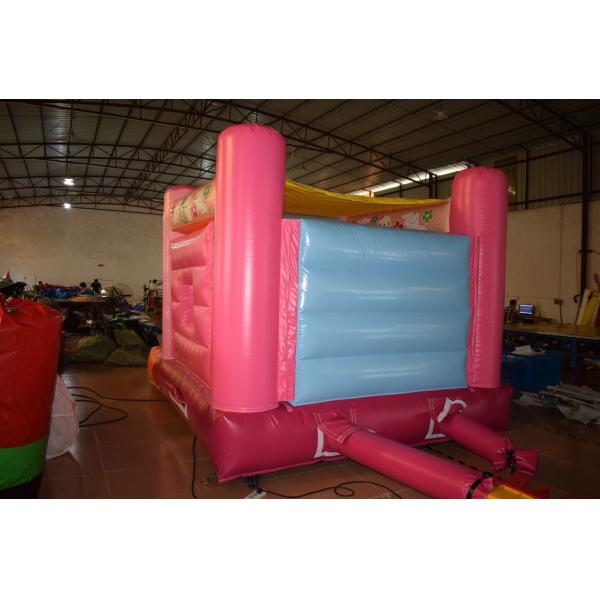 Quality Cute Rabbit Inflatable Jump House 3x4m / Kids Small Bouncy Castle for sale