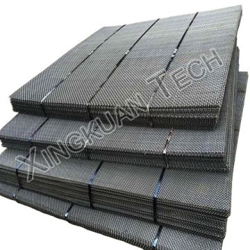 Quality 65Mn Wire Mesh Vibrating Screen , machine weaving crusher screen mesh for sale