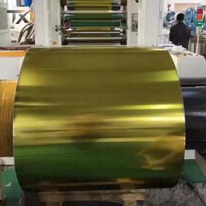 Quality High Strength Multi Colored Lacquered Tin Plate Coil Customization for sale