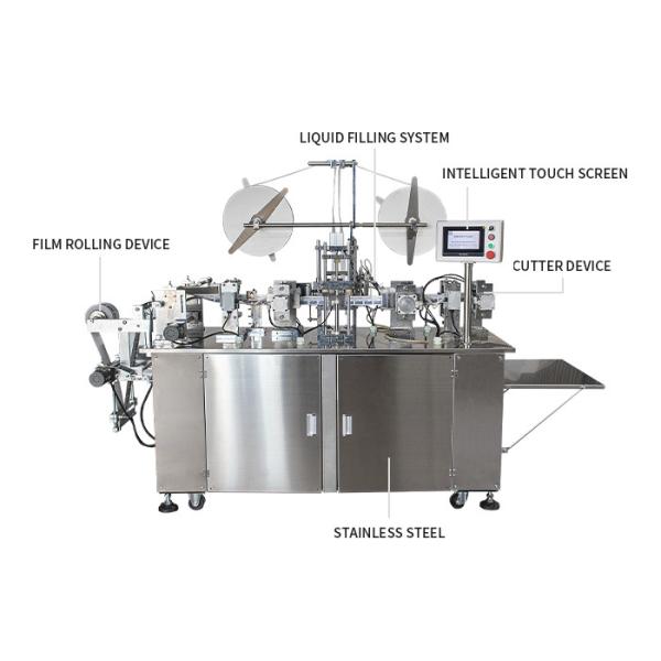 Quality Antiseptic 120pc/ Min Alcohol Swab Making Machine 60g Spunlace 60*30mm for sale