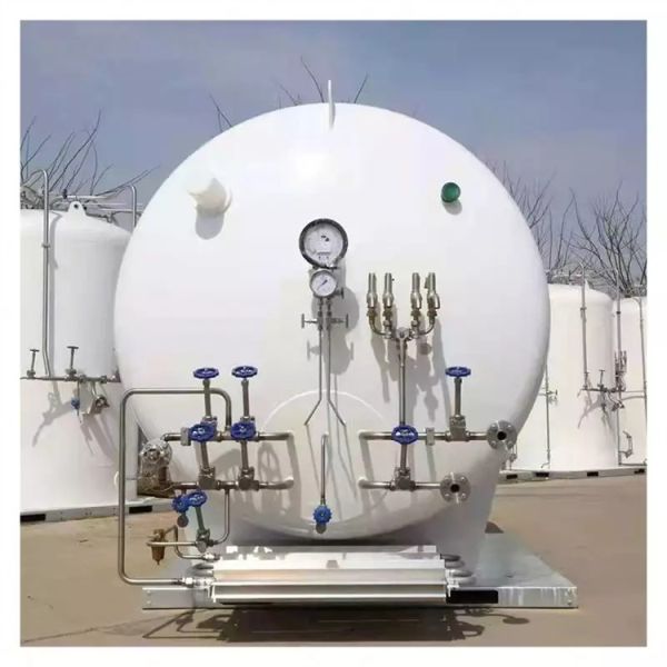 Quality Cryogenic Liquid Oxygen Micro Bulk Tank 5m3 for sale