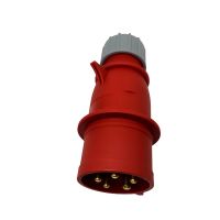 Quality LLANO Waterproof 380V-415V CEE Charging Plug 5 Pin 7KW With Red Connector for sale