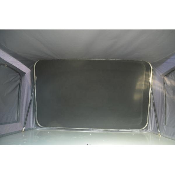 Quality Newest Glass Fiber Reinforced Roof Top Fabric Tent with Hard Shell Nice Made in for sale