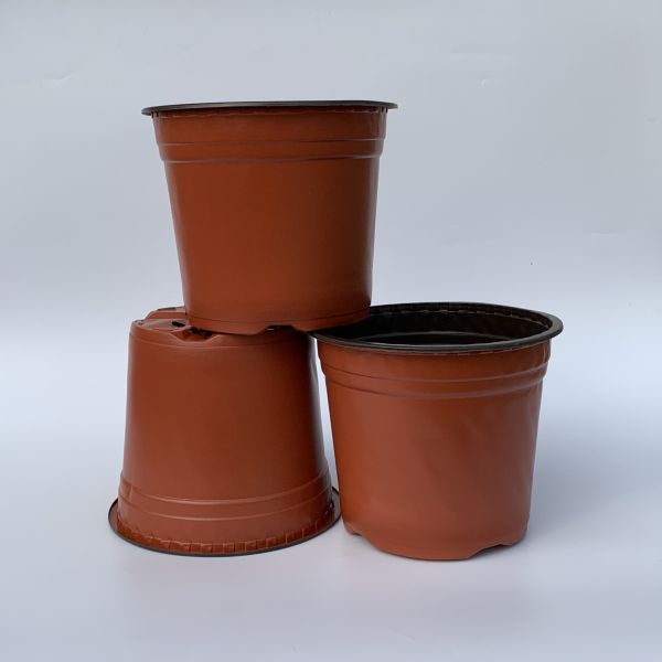Quality Soft Thickened Edge PP 3 Gallon Plastic Flower Pots Bottom Drainage for sale