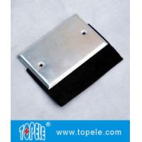 China Flat One Gang Aluminum Stamped Cover , Weatherproof Electrical Outlet Boxes factory