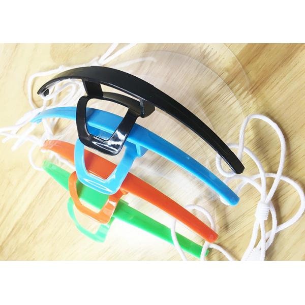 Quality Lightweight Plastic Clear Mouth Shield Visor With Elastic Bands Dust Proof for sale