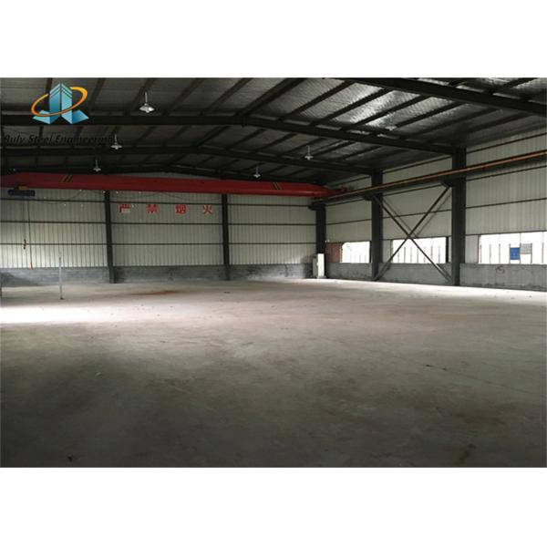 Quality Prefabricated Steel Structure Warehouse Q355 Custom Size 50 Years Life for sale