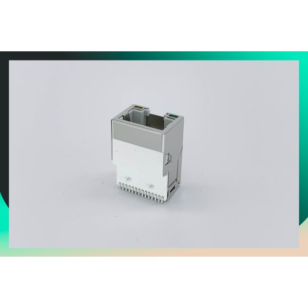 Quality MIC38013-0155 Magnetic RJ45 Jack for sale