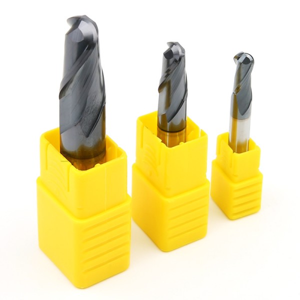 Quality 60 Degrees Carbide Ball Nose End Mill Corrosion Resistance 2 Flute Ball End Mill for sale