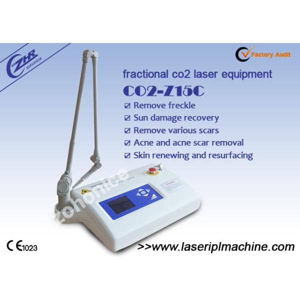 Quality Freckle Removal Fractional Co2 Laser Skin Treatment Machine 3mw Diode for sale