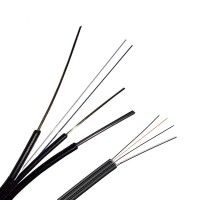 Quality Single Mode FTTH Indoor Outdoor Drop Optical Fiber Cable For Access Network for sale