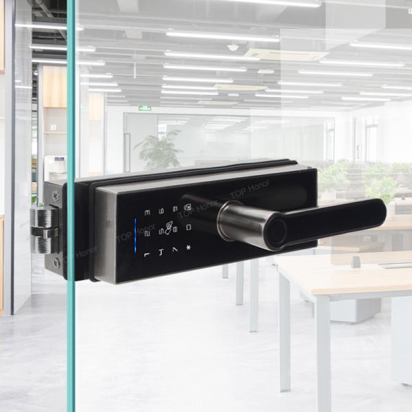 Quality High Compartment Partition Door Fingerprint Lock Password Lock IC Card Key Glass for sale