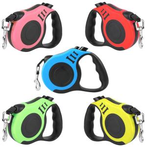 Quality Heavy Duty Retractable Dog Lead Leash Adjustable Extendable Flexi Design 5m for sale