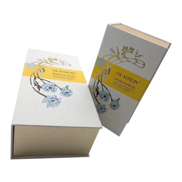 Quality 4C Offset Printing Customized Cosmetic Gift Box With Stamping Logo for sale