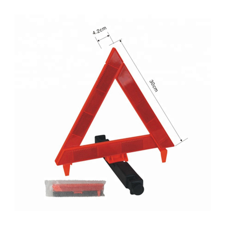 Quality Roadside Safety Reflective Warning Triangle with CE Certificate and Gpps Hips for sale