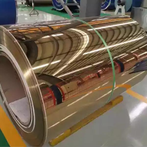 Quality PVD Coating Stainless Steel Coils Sheet Rose Gold Color 201 316 For Advertisement for sale