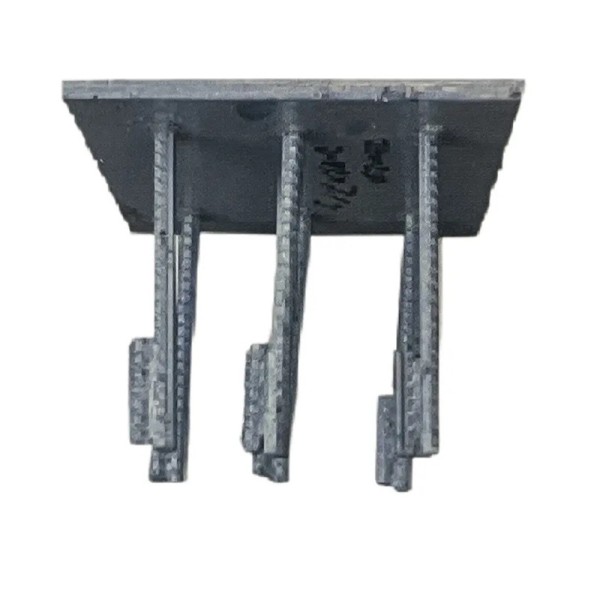 Quality Anodized Aluminum Rectangular Curtain Wall Embedment Plate With Exceptional Load for sale