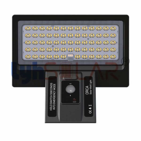 Quality 600Lm Solar Sensor Lights Outdoor 3000-6000K 5W CE RoHS Approval for sale